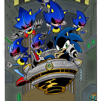 ArtStation - Sonic The Comic Online - Sonic Wins Colours