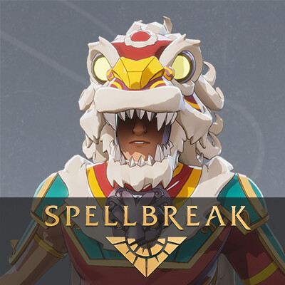 ArtStation - Prancing Lion Skin for the Spellbreak