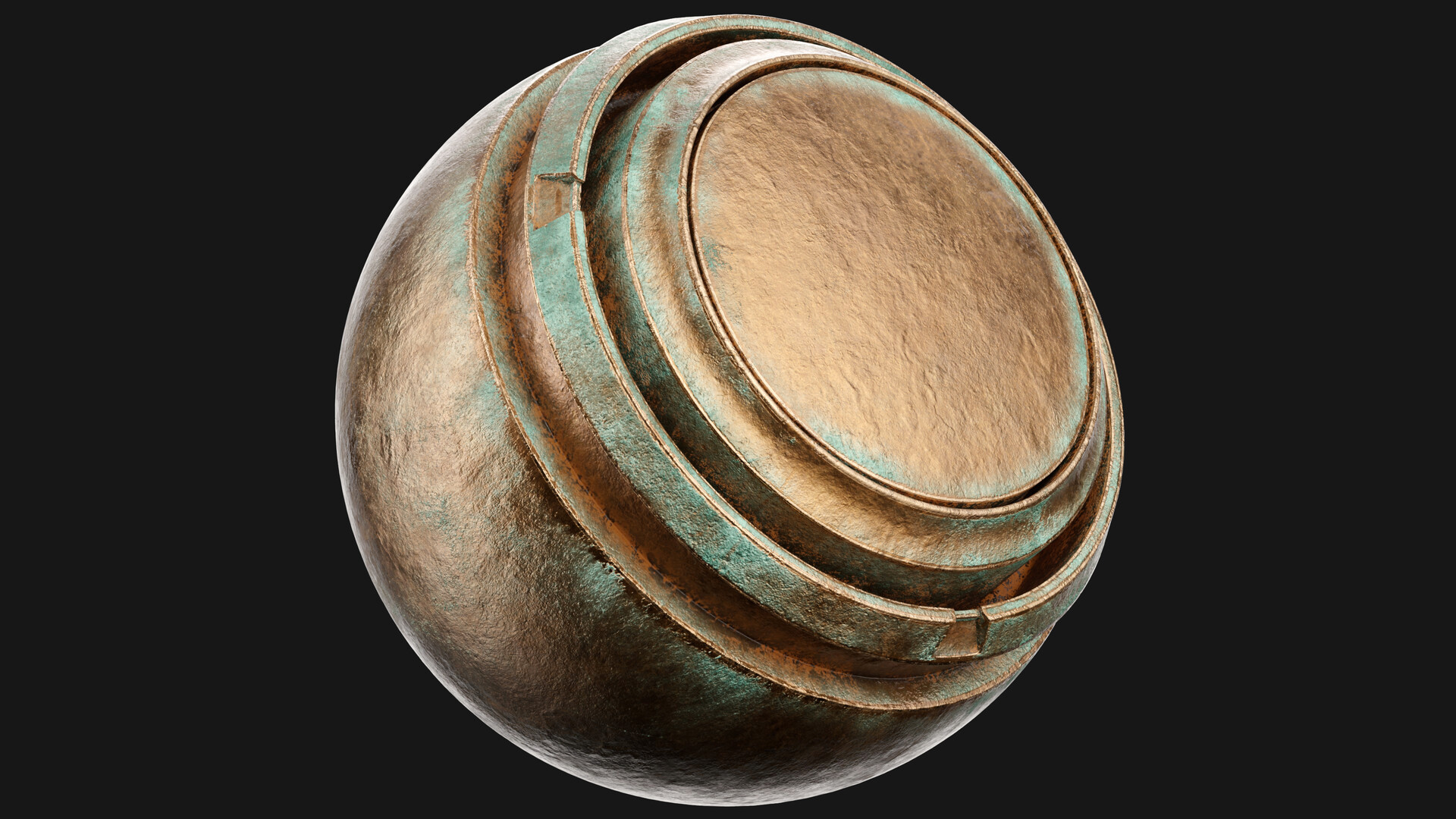 ArtStation - Dented Metal Material