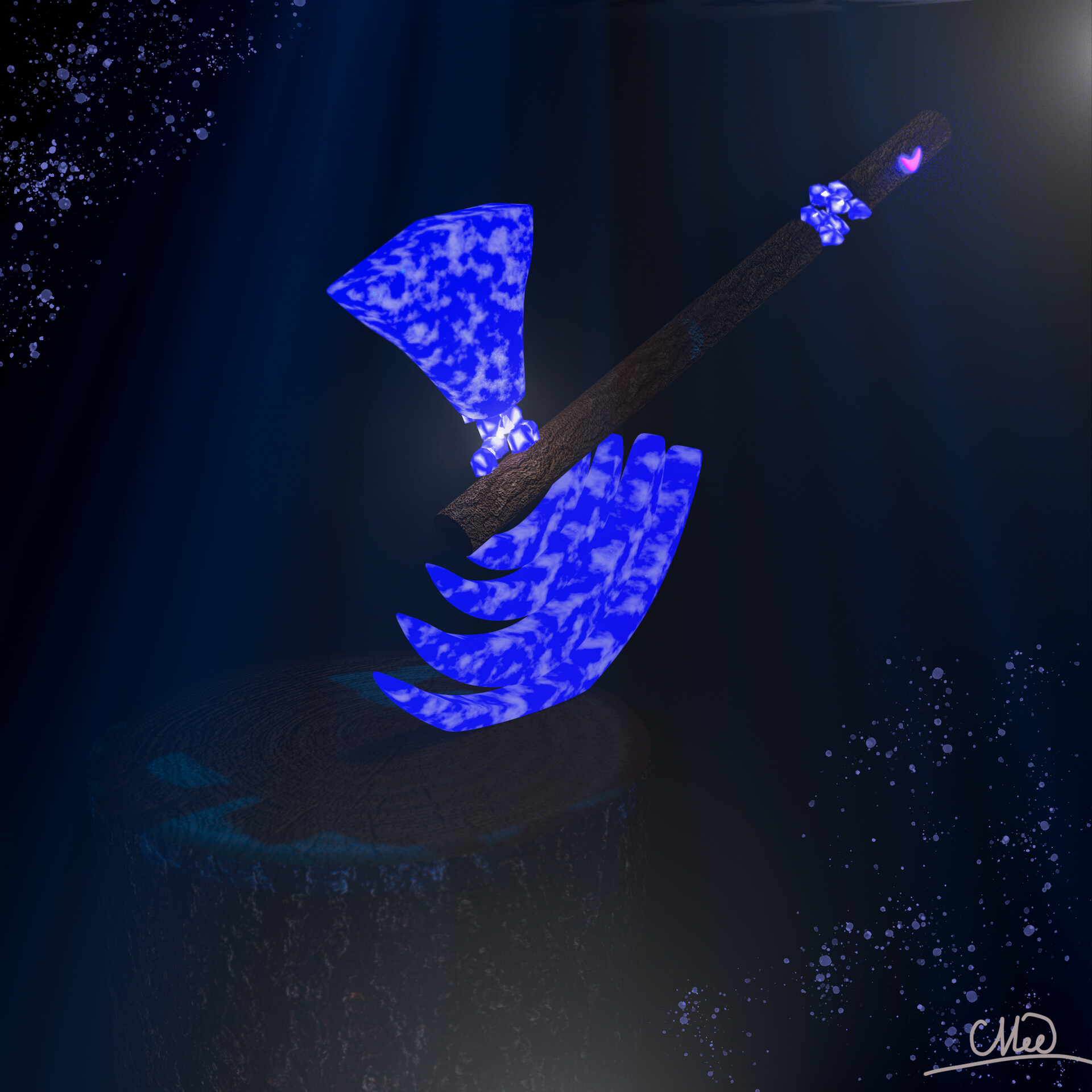 ArtStation - Moon Axe Remastered