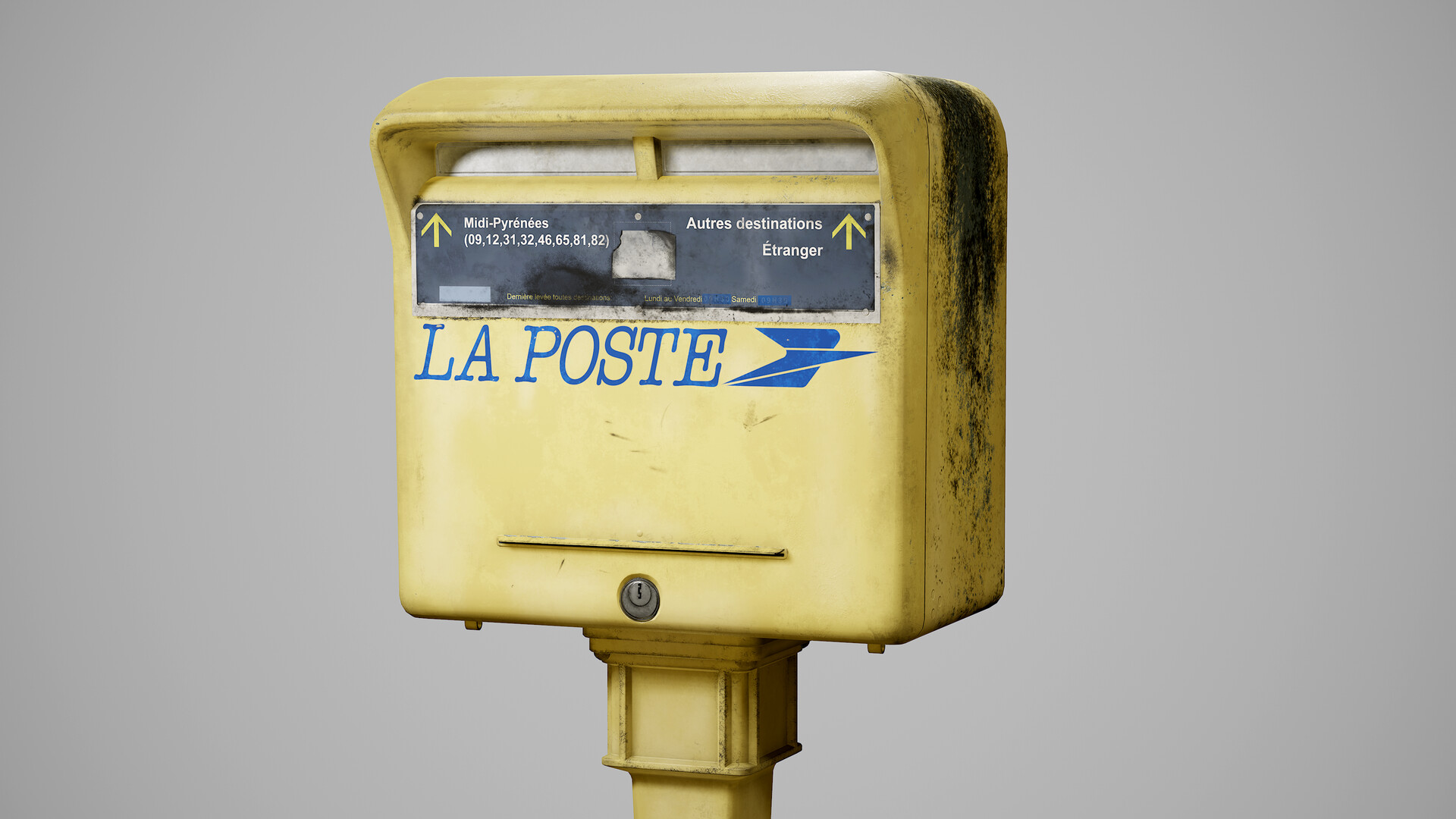 ArtStation - La Poste - Letter Box