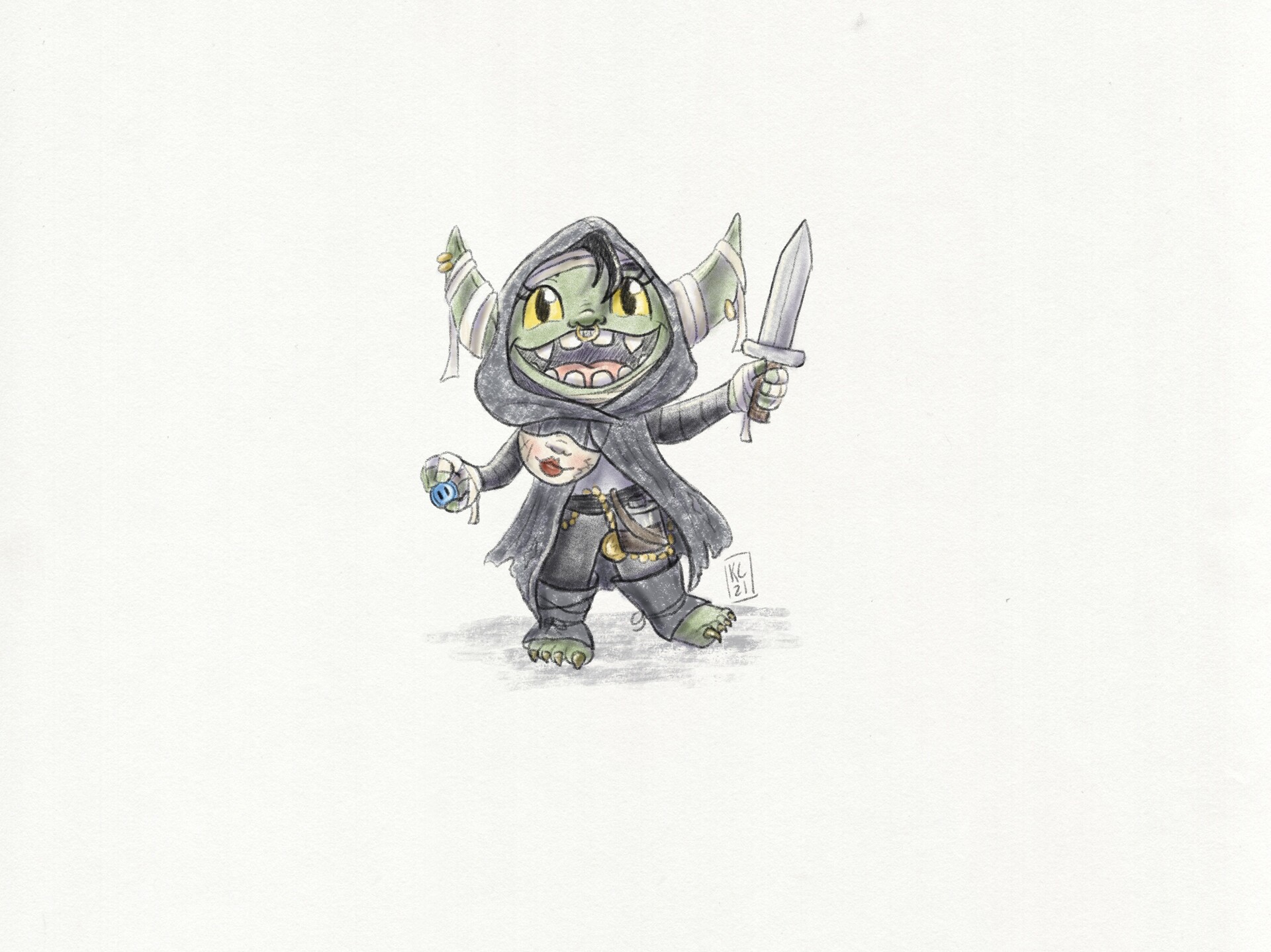 ArtStation - Critical Role fan art