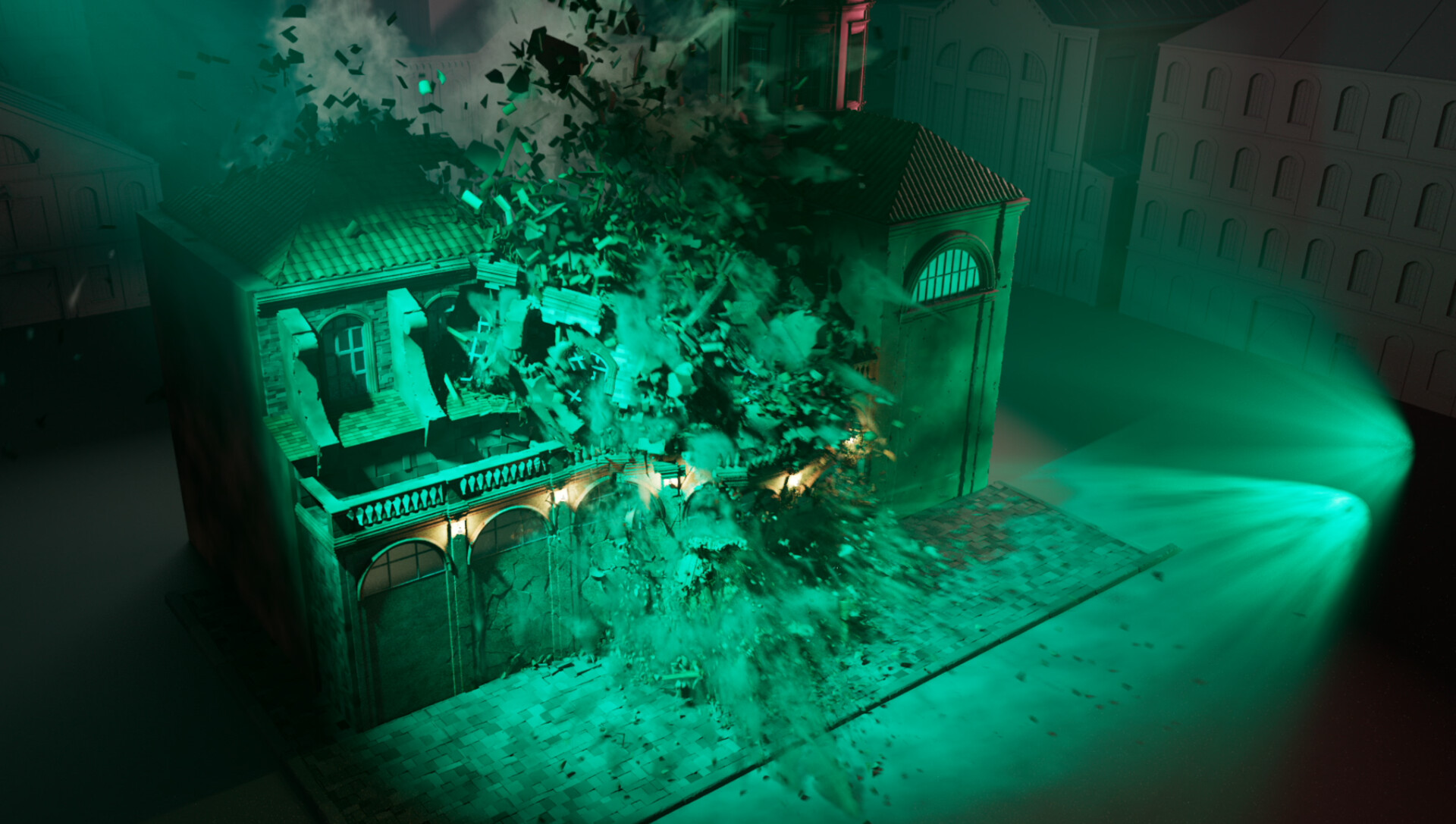 ArtStation - Building Destruction