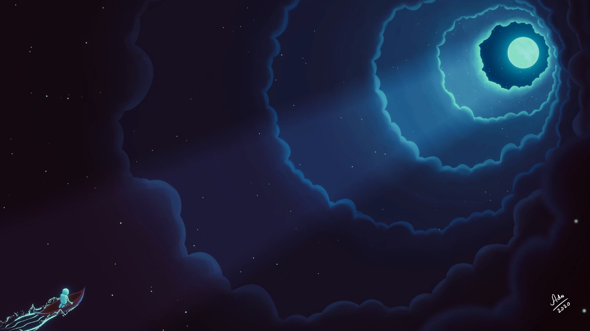 ArtStation - Flight (Animated)