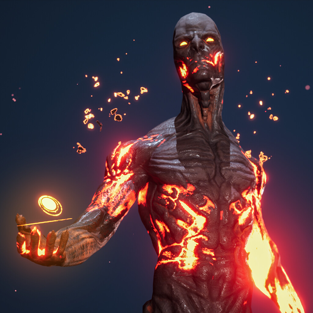 ArtStation - Fallen Angel - Game ready character