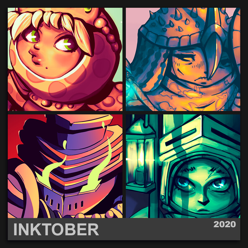 ArtStation - Inktober 2020