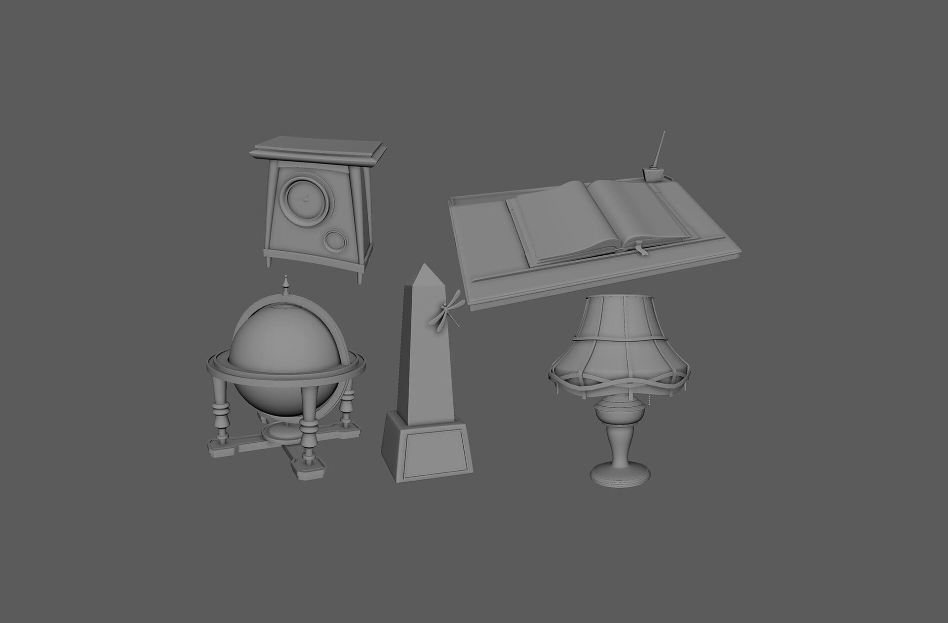 ArtStation - table props