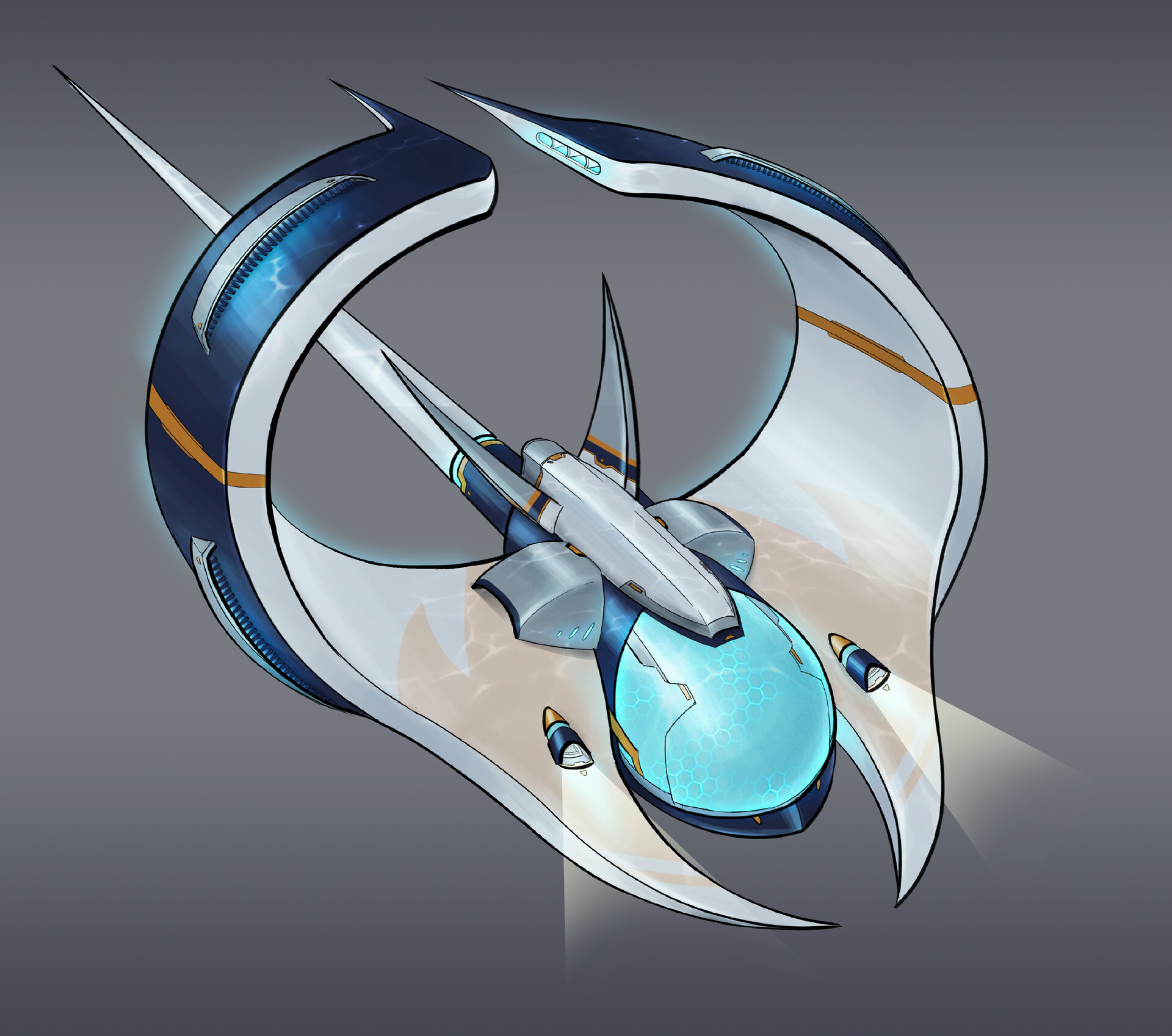 ArtStation - Manta Sub