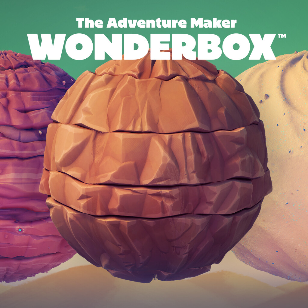 ArtStation - Wonderbox: The Adventure Maker - Scorching Frontier Materials