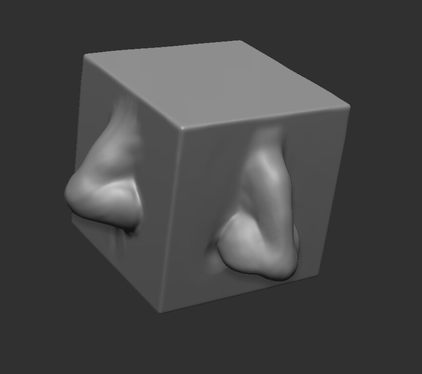 ArtStation - Nose practice
