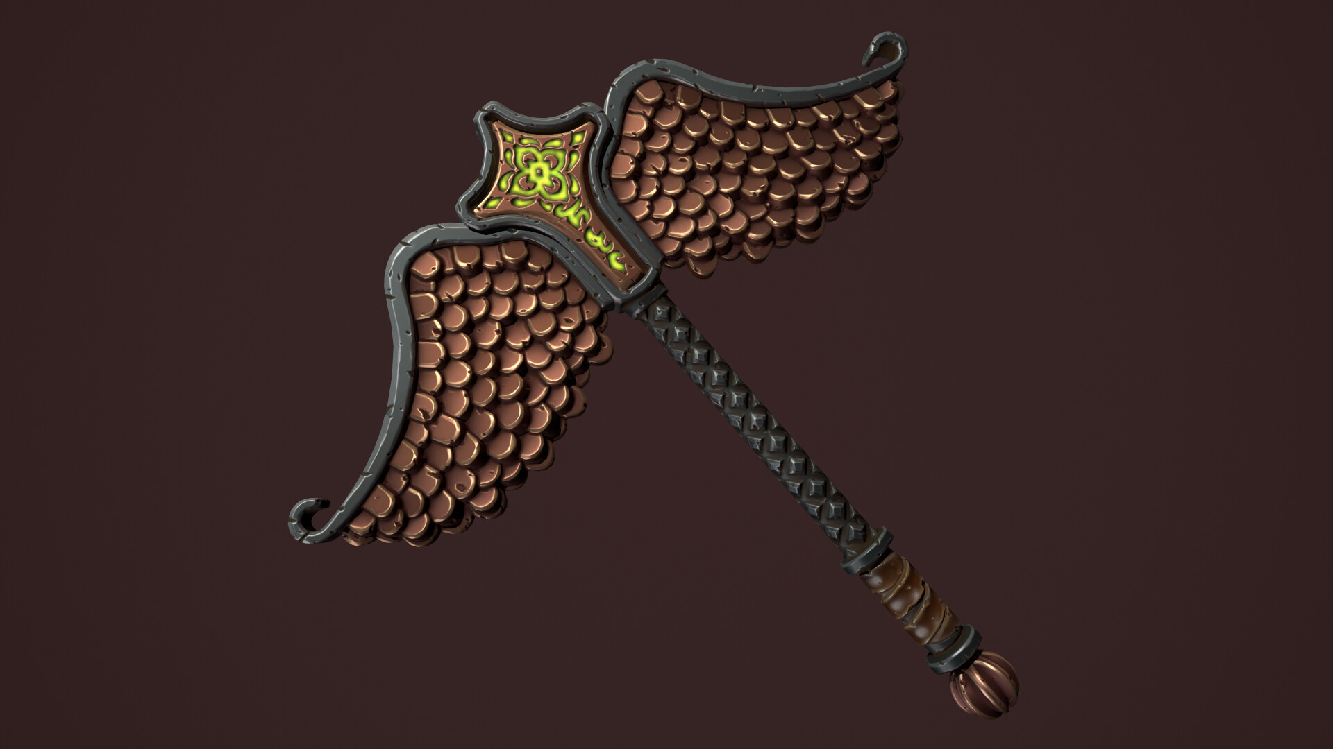 ArtStation - Rune scepter