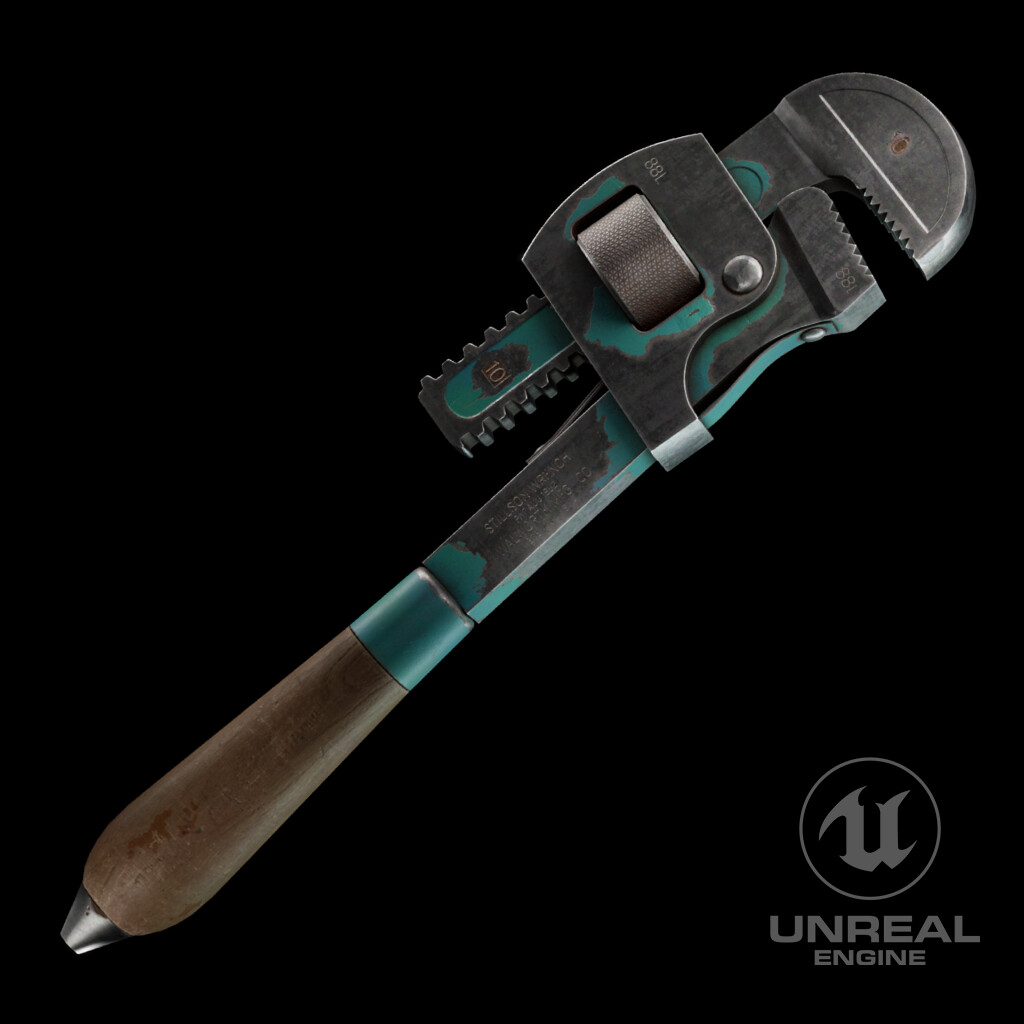 ArtStation - Stillson wrench