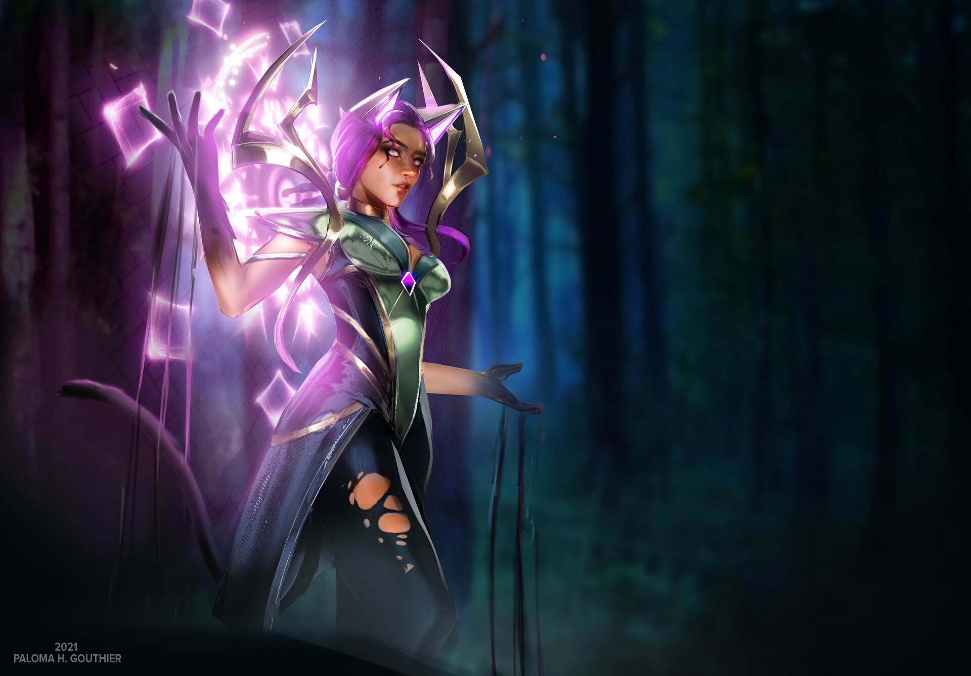 ArtStation - LOL Splash Study