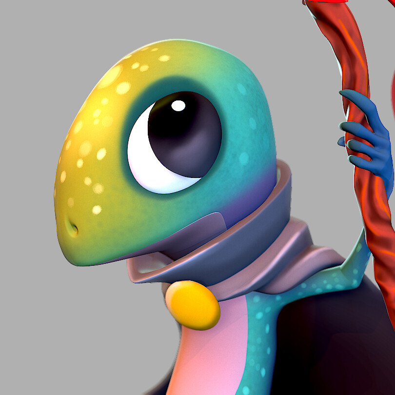 ArtStation - lizard- wizard