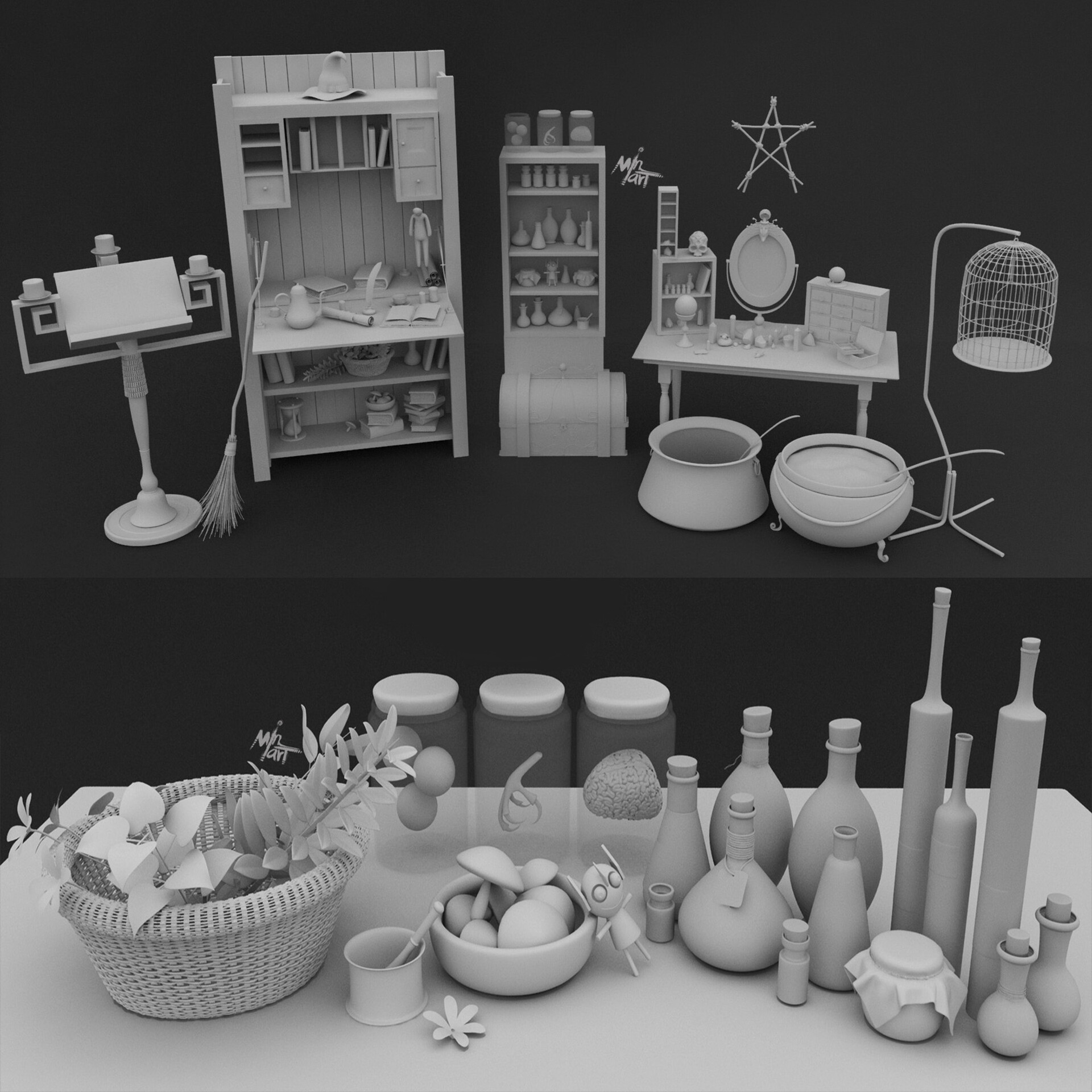 ArtStation - Witches Stuff