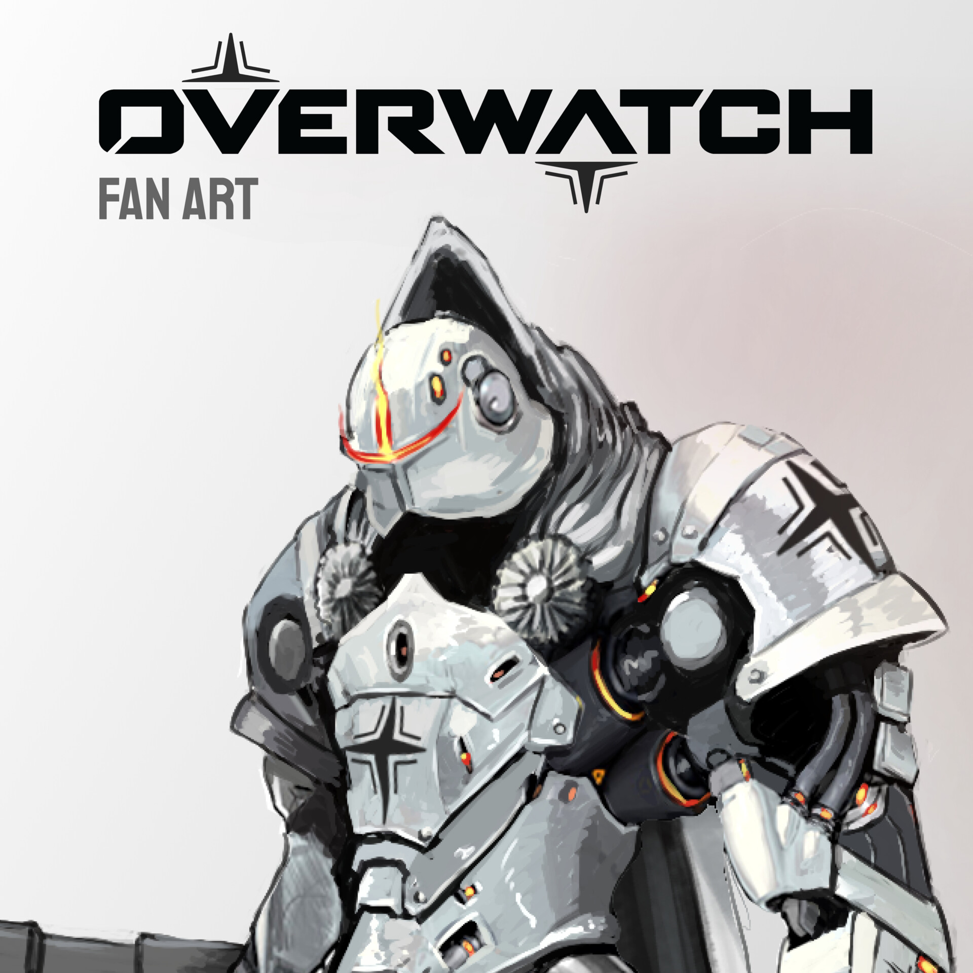 ArtStation - Overwatch Fan Redesign - Reinhardt