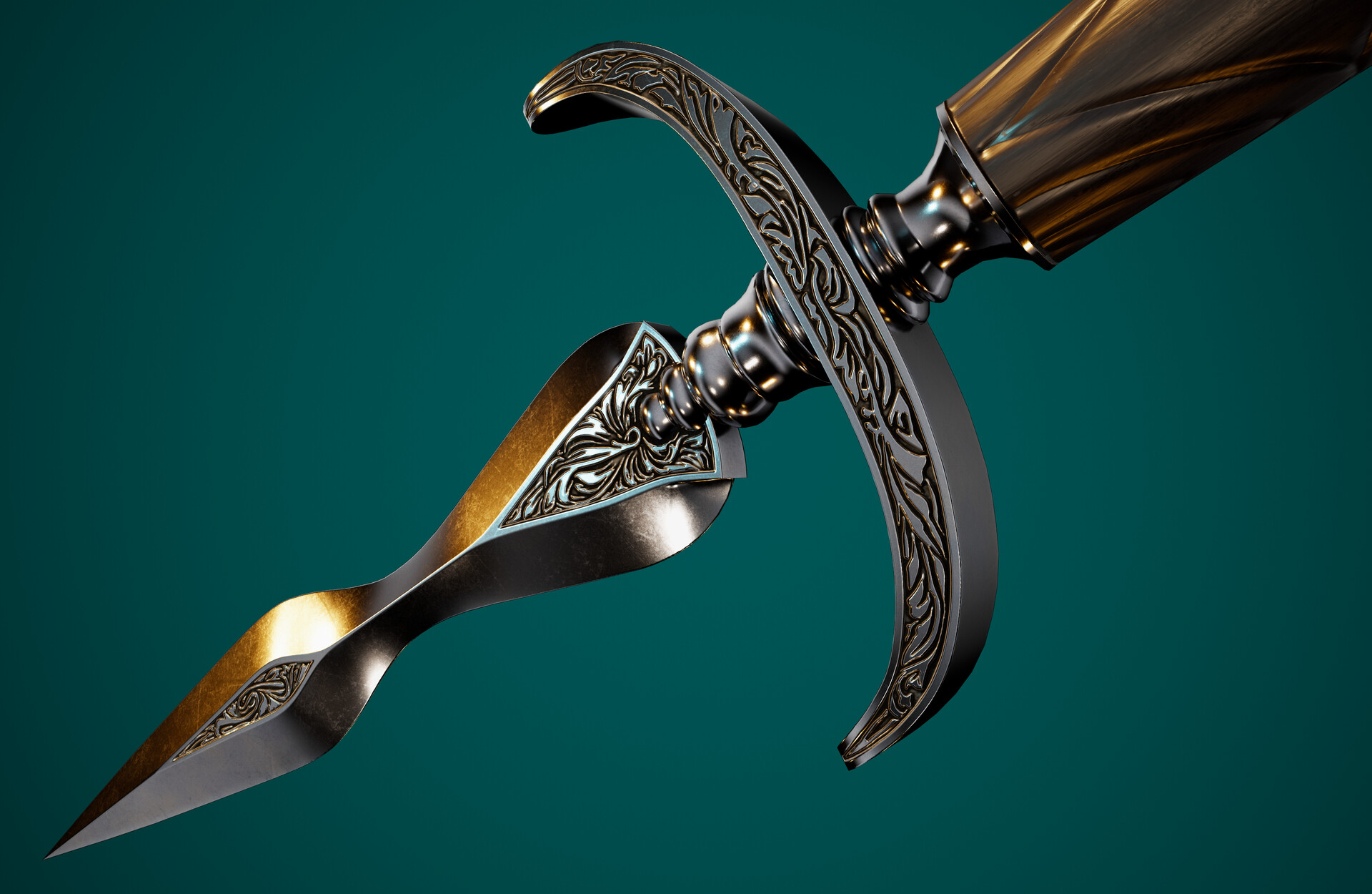 ArtStation - Ornamental Dagger