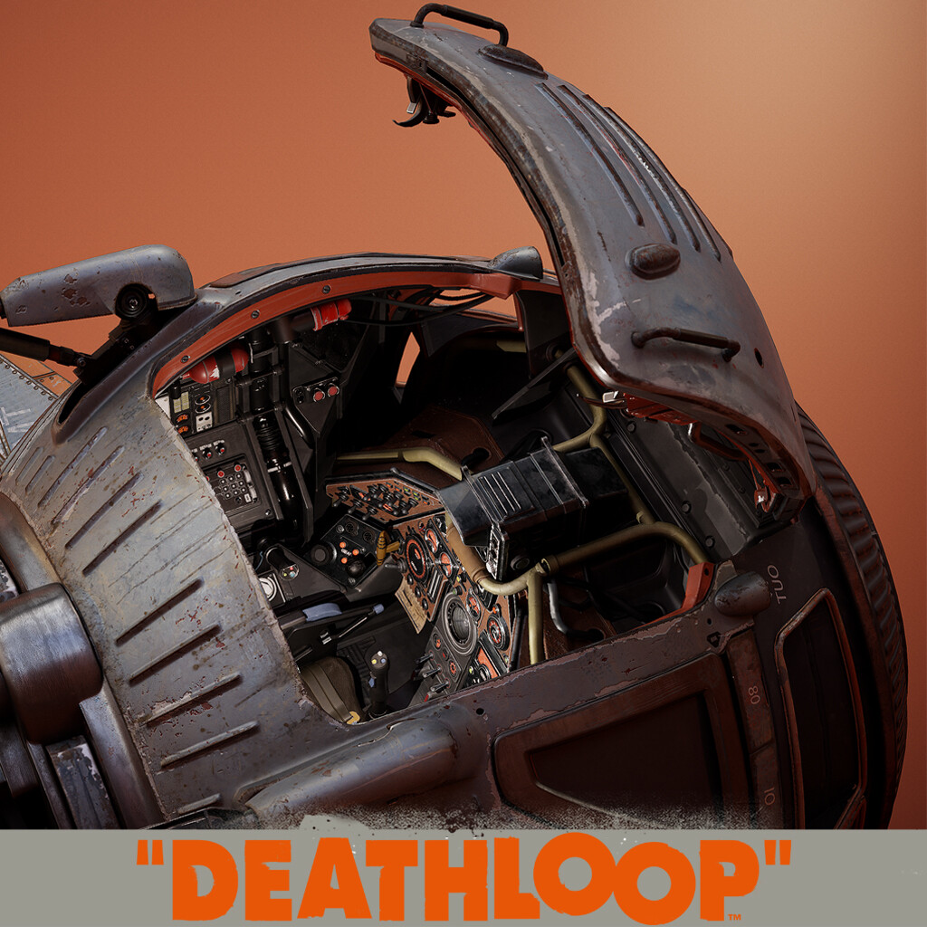 ArtStation - DEATHLOOP - Rakyetoplan