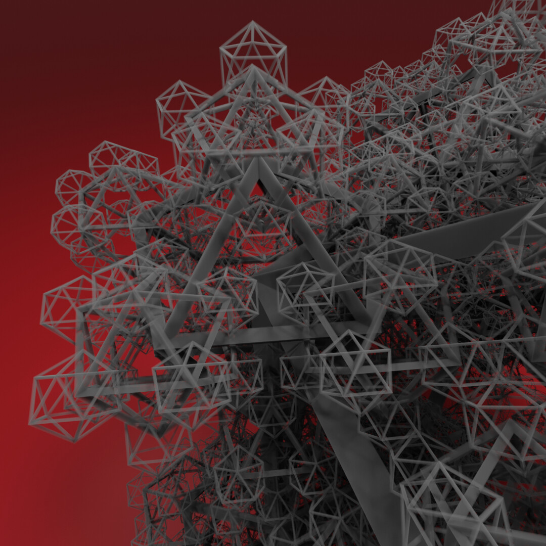 ArtStation - Making and rendering fractals via Blender python API