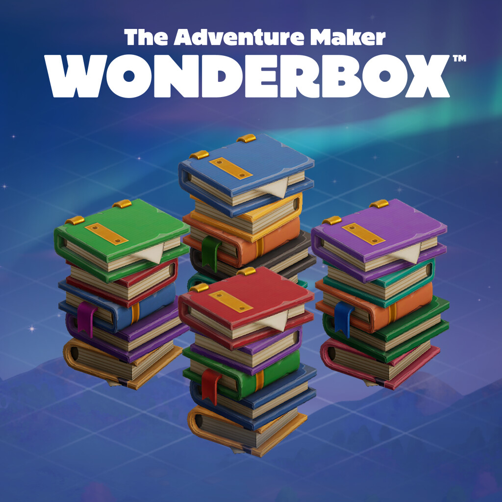 ArtStation - Book Stack - Wonderbox: The Adventure Maker