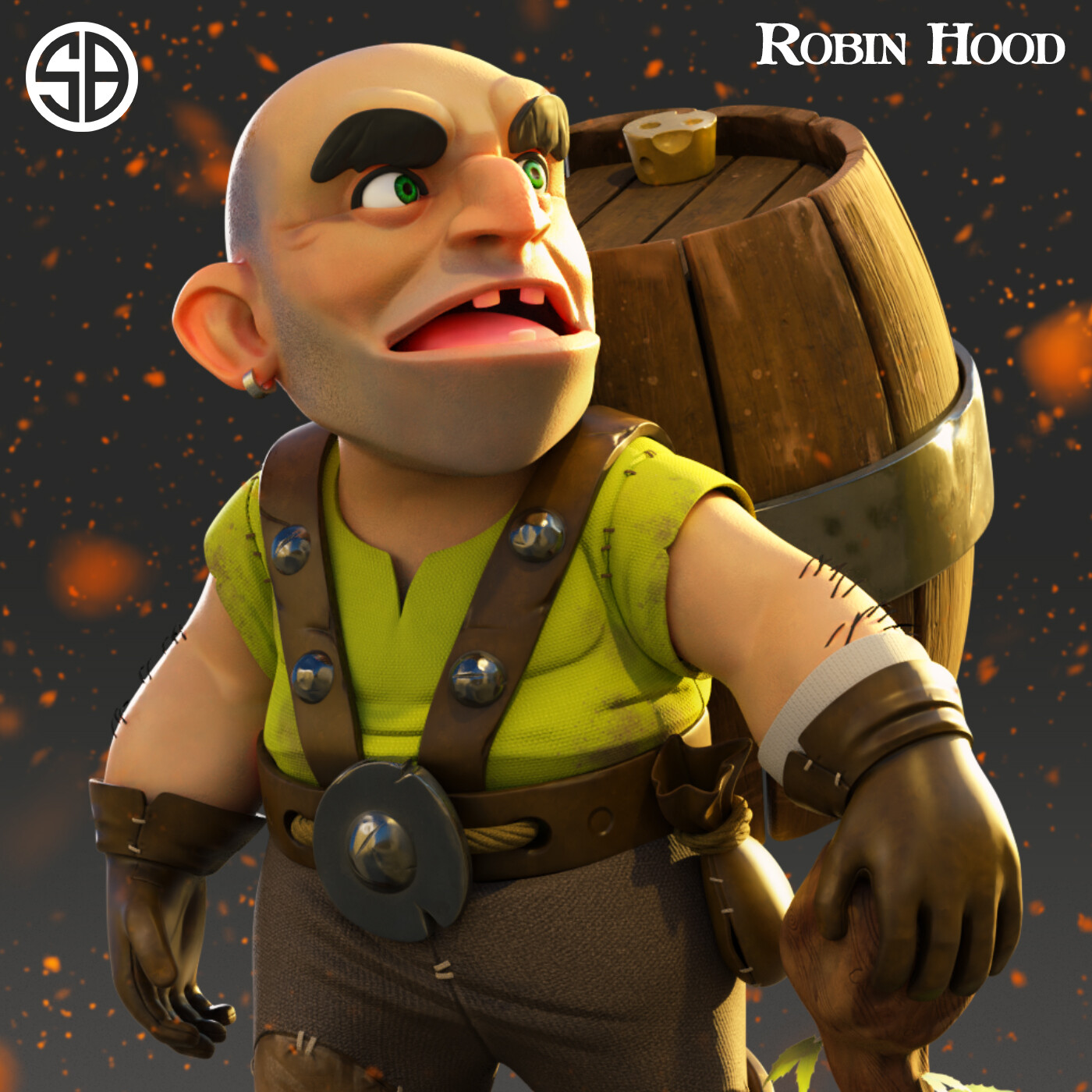 ArtStation - ROBIN HOOD STYLIZED CHARACTER