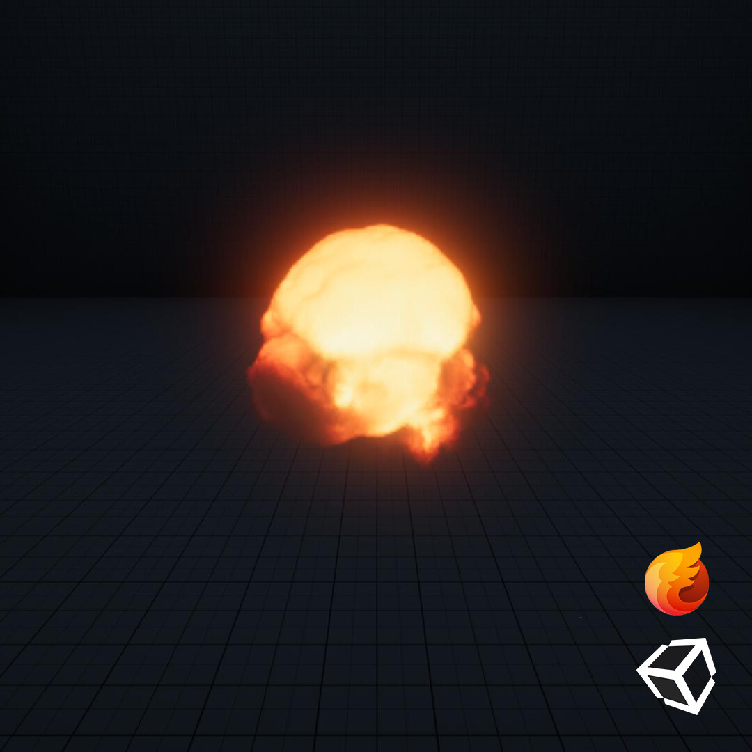 ArtStation - Explosive land mine VFX