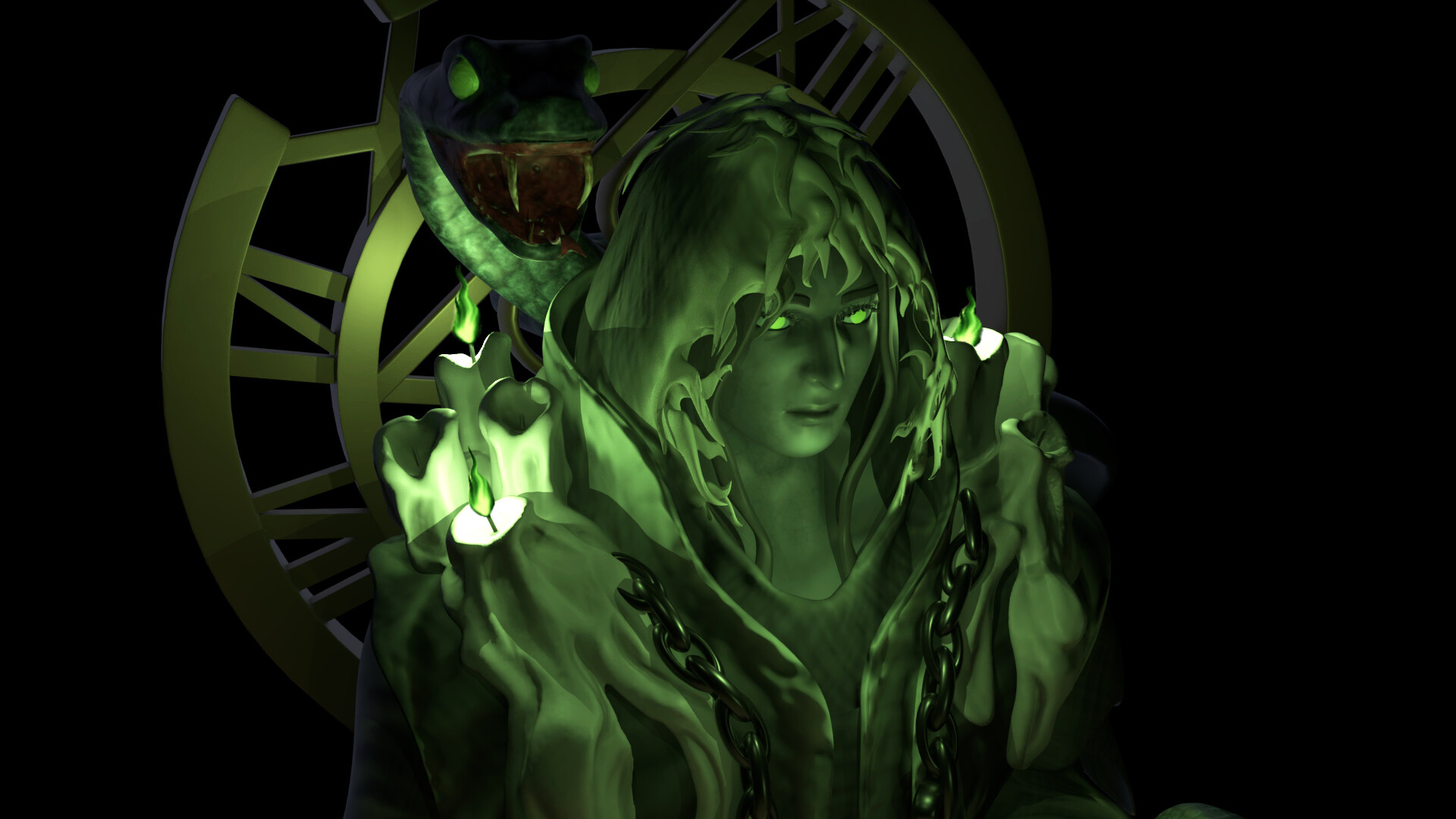 ArtStation - The Feaster's Necromancer from Identity V