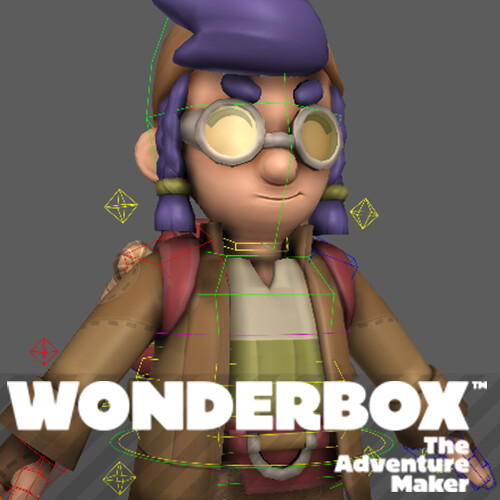 ArtStation - Wonderbox - Player Avata RIG