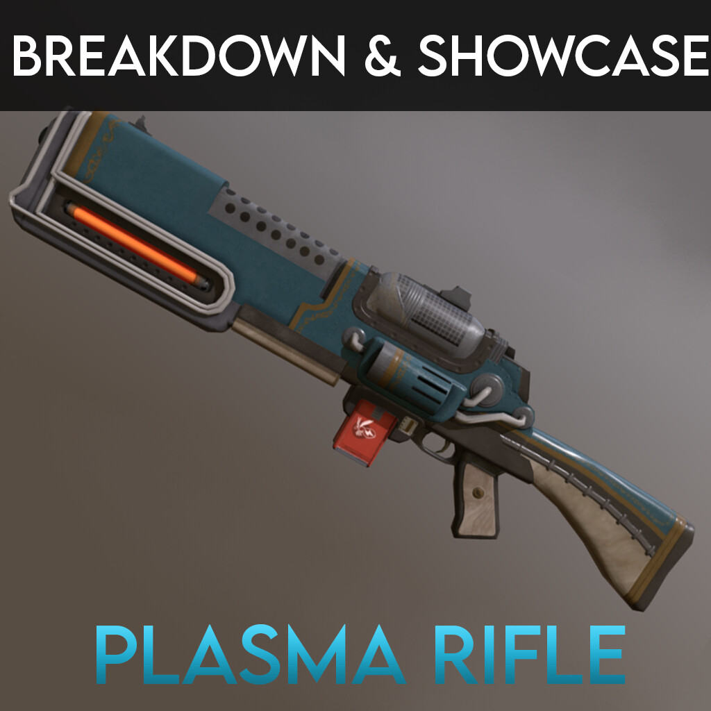 ArtStation - Plasma Rifle