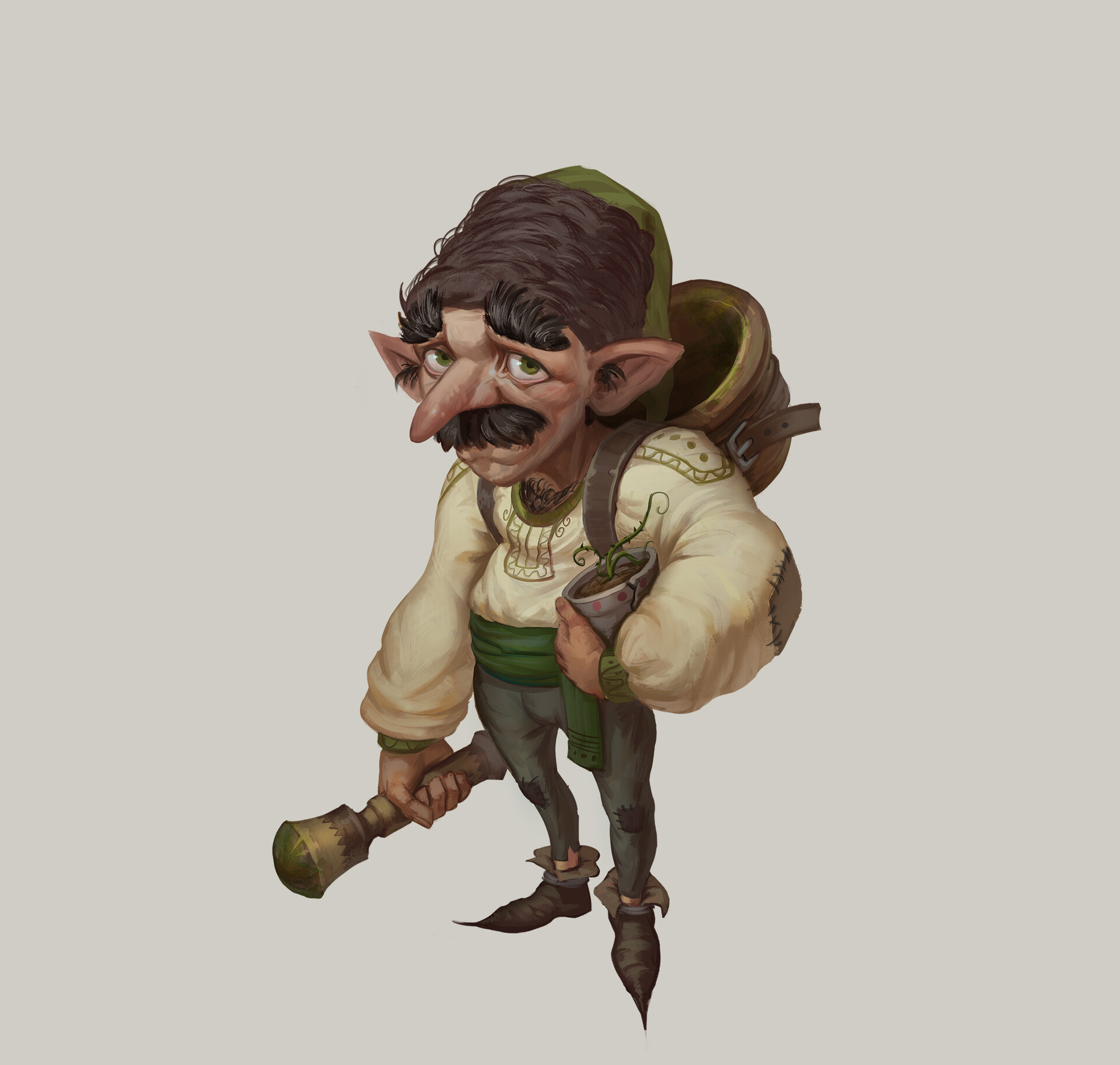 ArtStation - Leleka - the herbalist's house