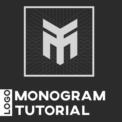 ArtStation - How To Make a Monogram Logo | Adobe Illustrator Tutorial