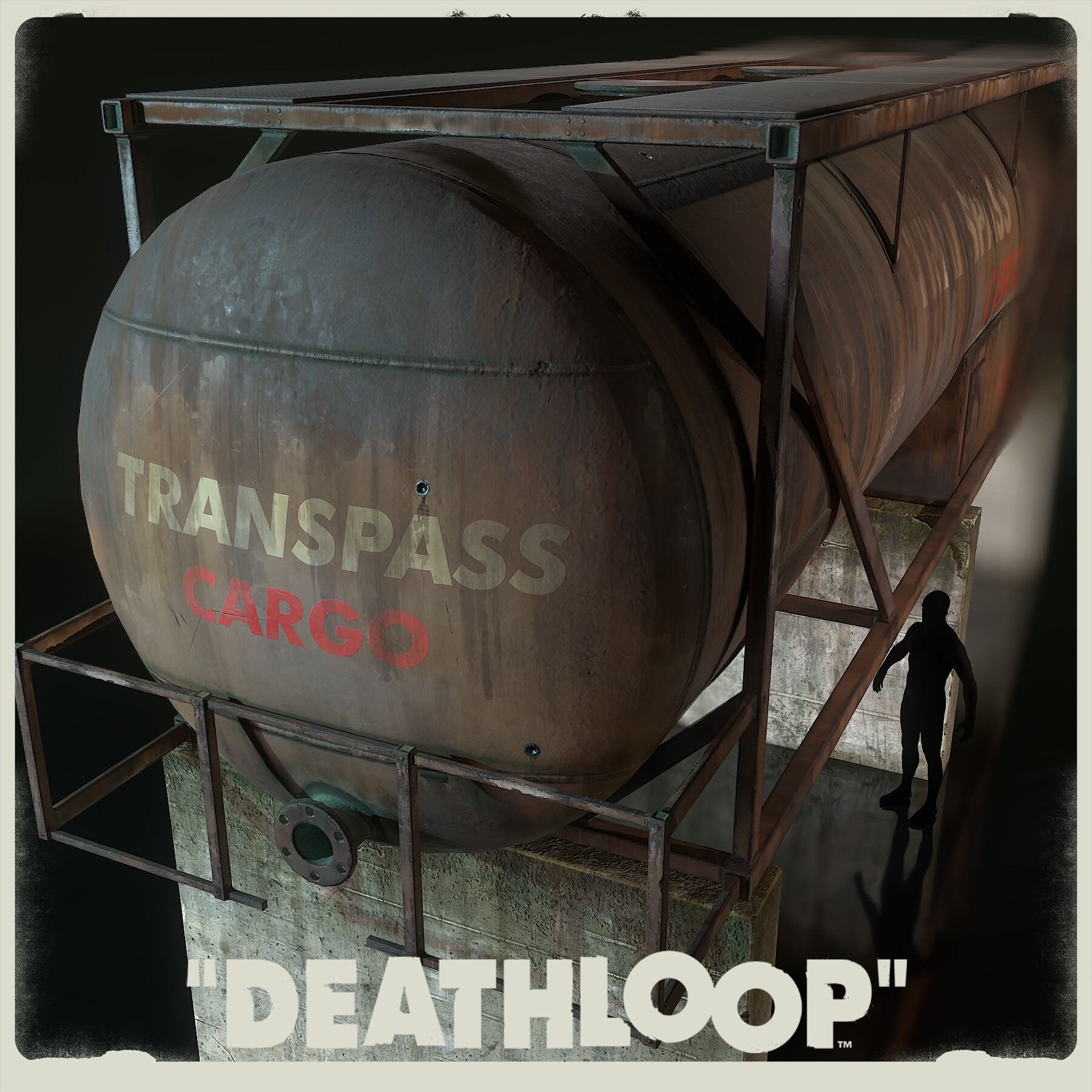 ArtStation - Big GAS Tank - DEATHLOOP