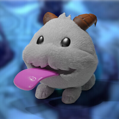 ArtStation - Poro From League of Legends