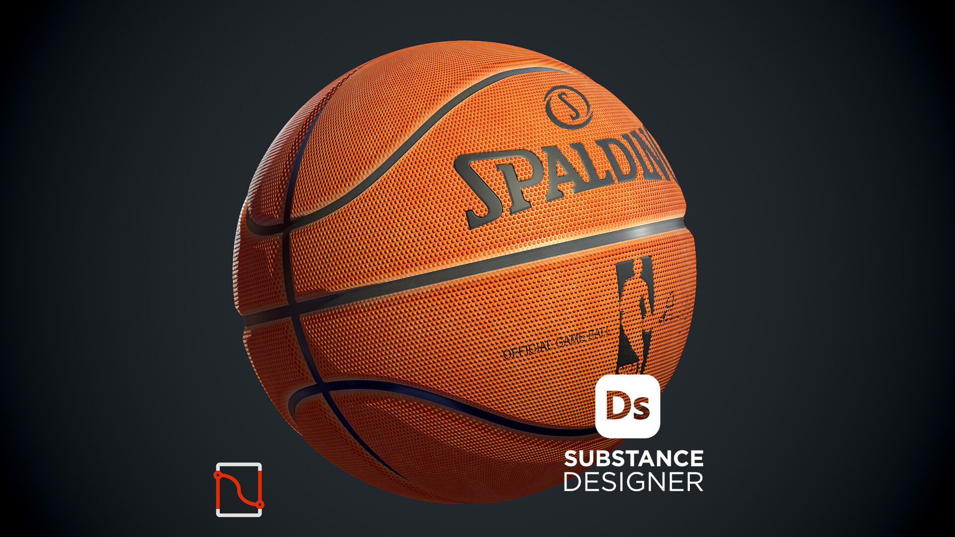 ArtStation - BasketBall Material