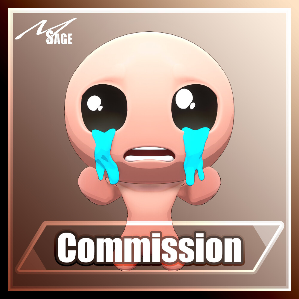 ArtStation - The Binding Of Issac - Issac