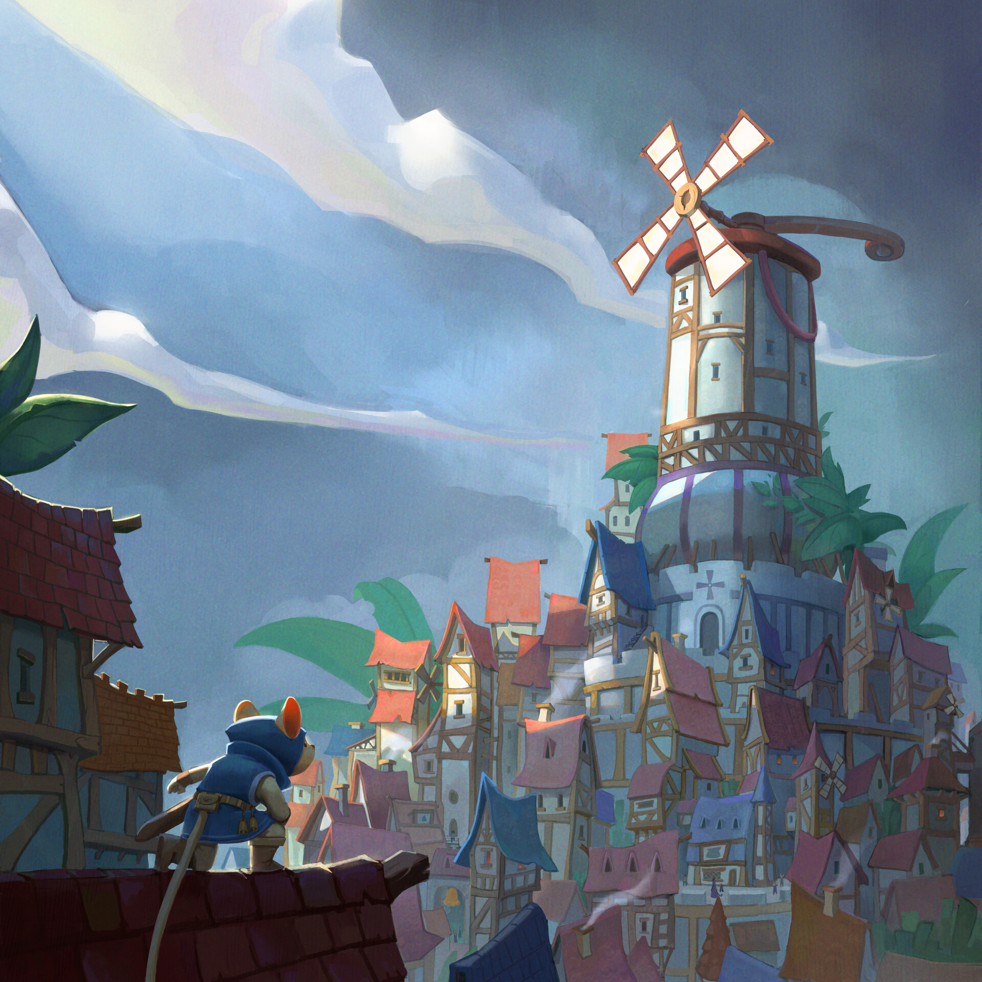 ArtStation - Windmill City