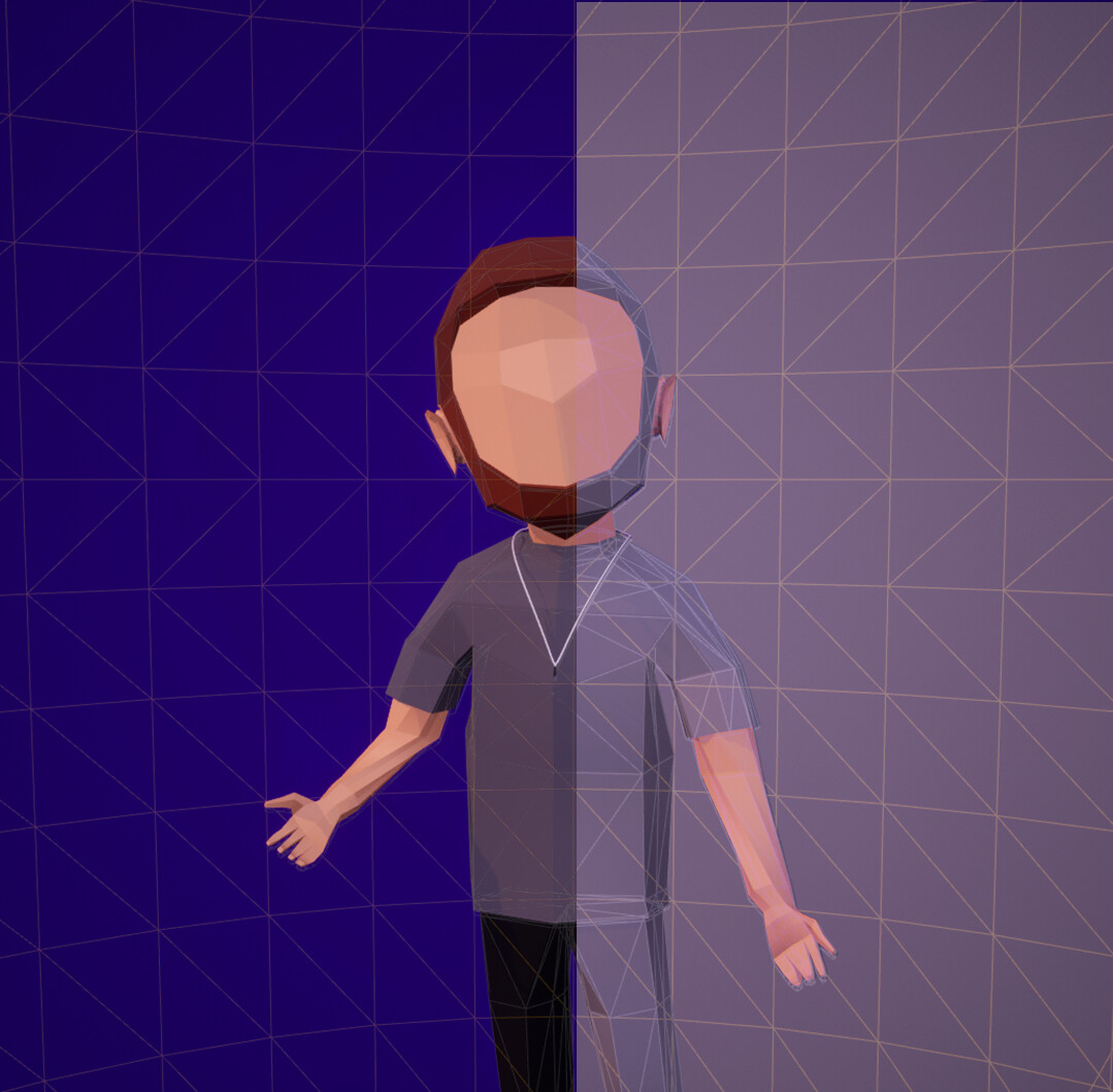 ArtStation - Low Poly Avatar