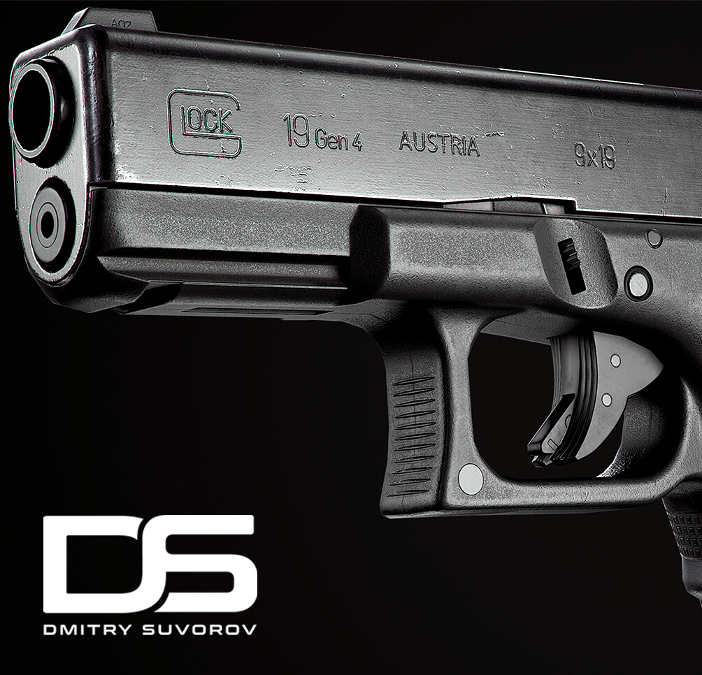 ArtStation - Glock 19 Gen 4
