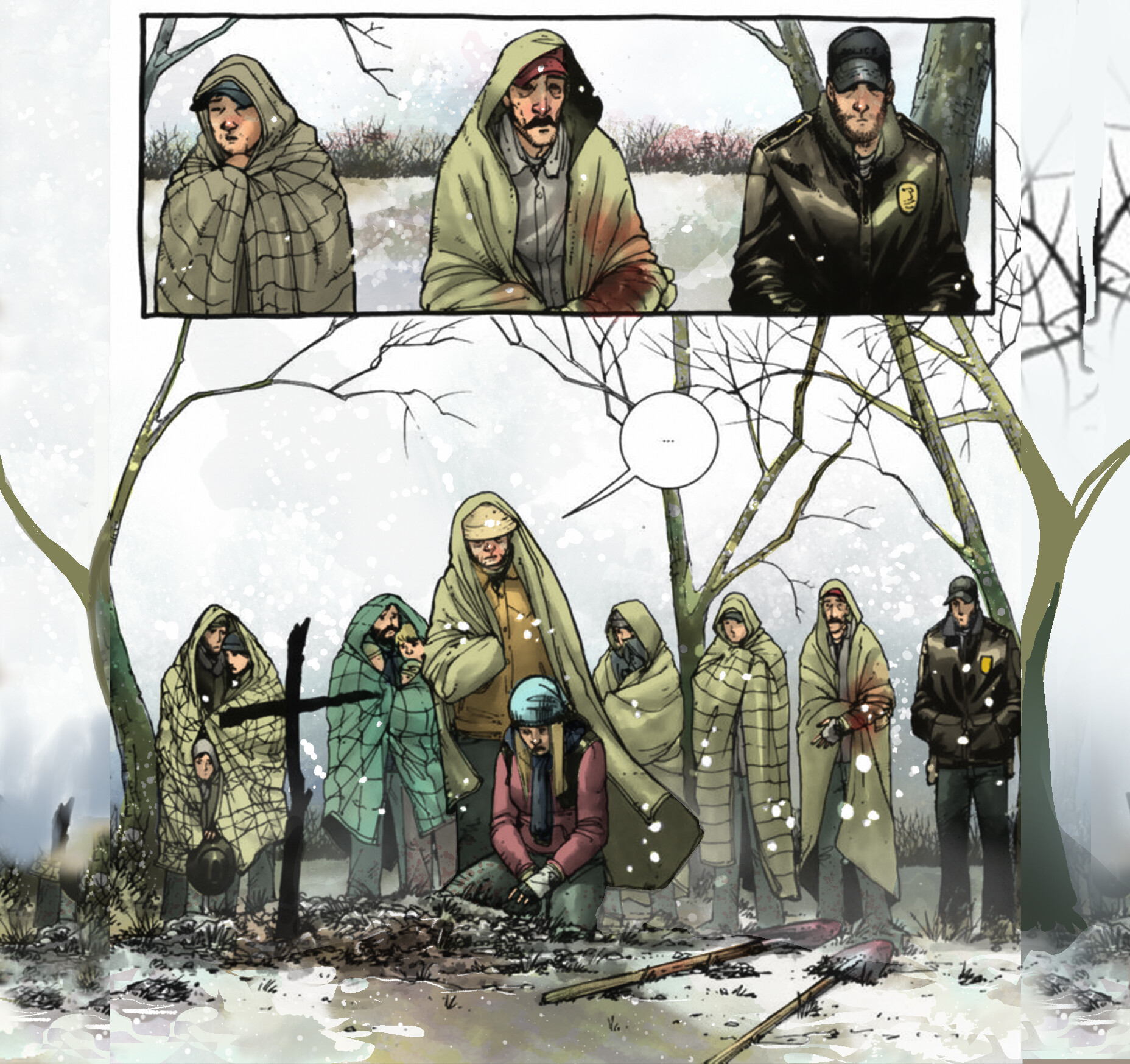 ArtStation - The Walking Dead Comics colors