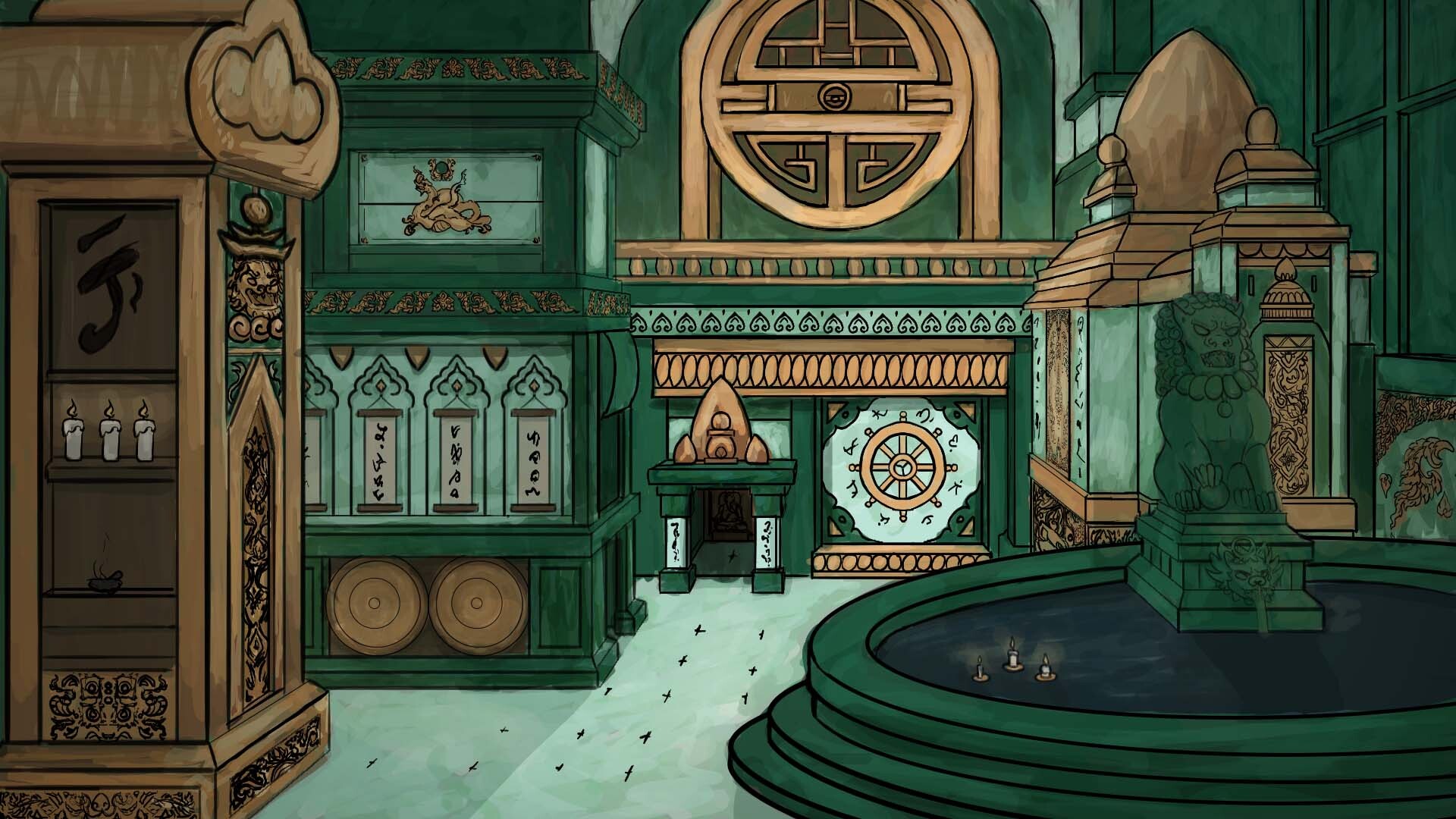 ArtStation - Jade Temple