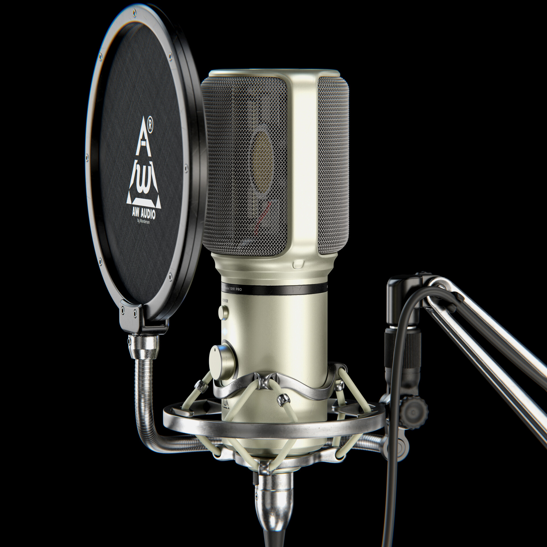 ArtStation - 3D Mic v2 - With HDR Light Studio Version (New Look Dev)