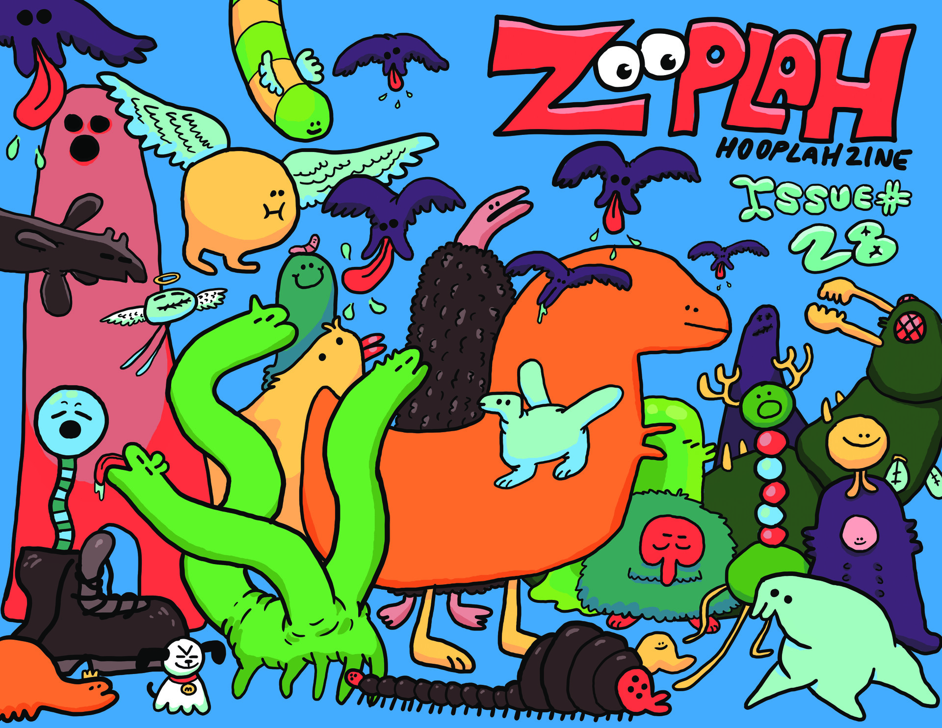 ArtStation - Hooplah Zine Club Works