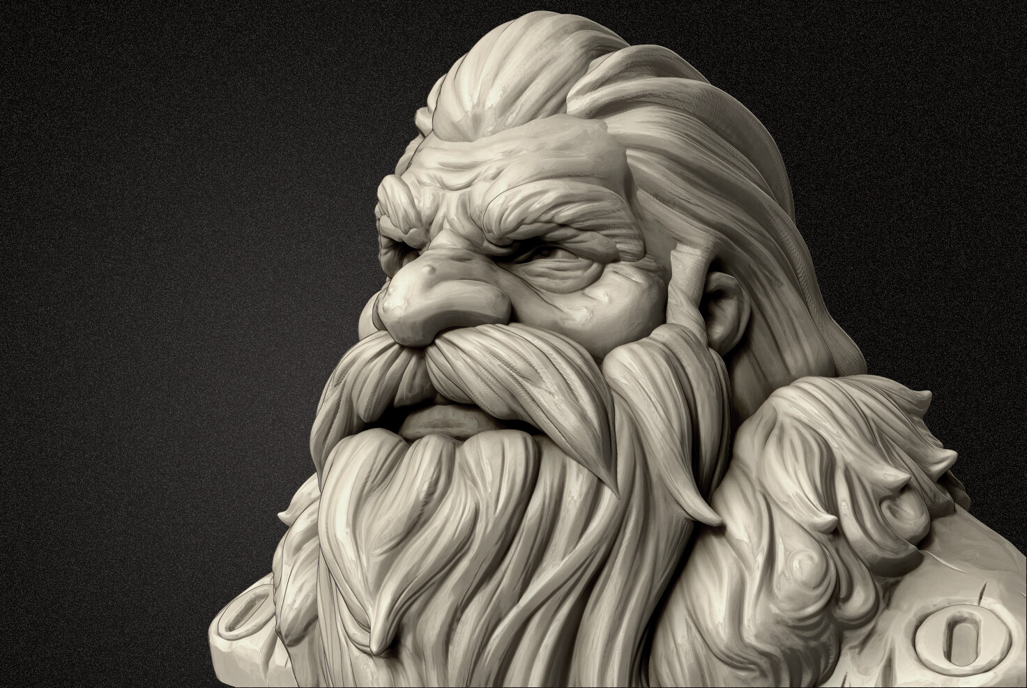 ArtStation - World of Warcraft fan art Dwarf