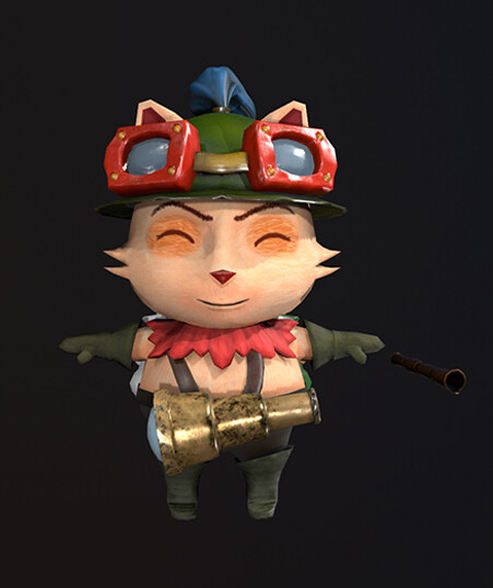 ArtStation - Teemo (LOL) - lowploy