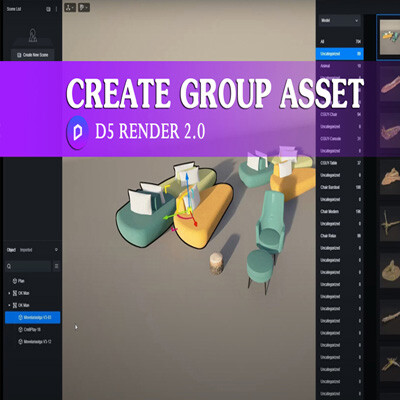 ArtStation - Create Group Asset D5 Render 2.0
