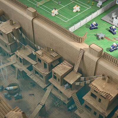 ArtStation - Cardboard Class Warfare