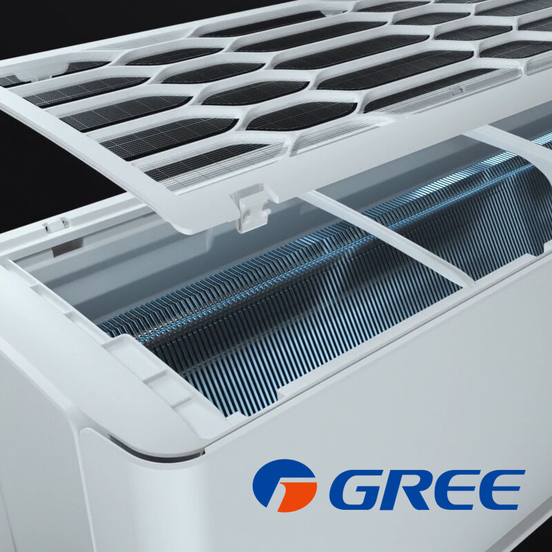 ArtStation - Gree Pular AC Single Panel Easy Clean Filter