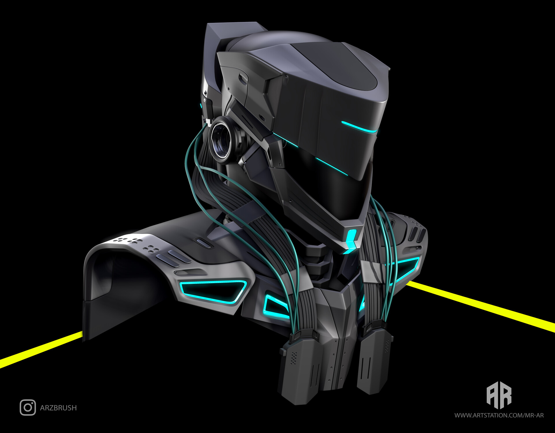 ArtStation - Robot Head