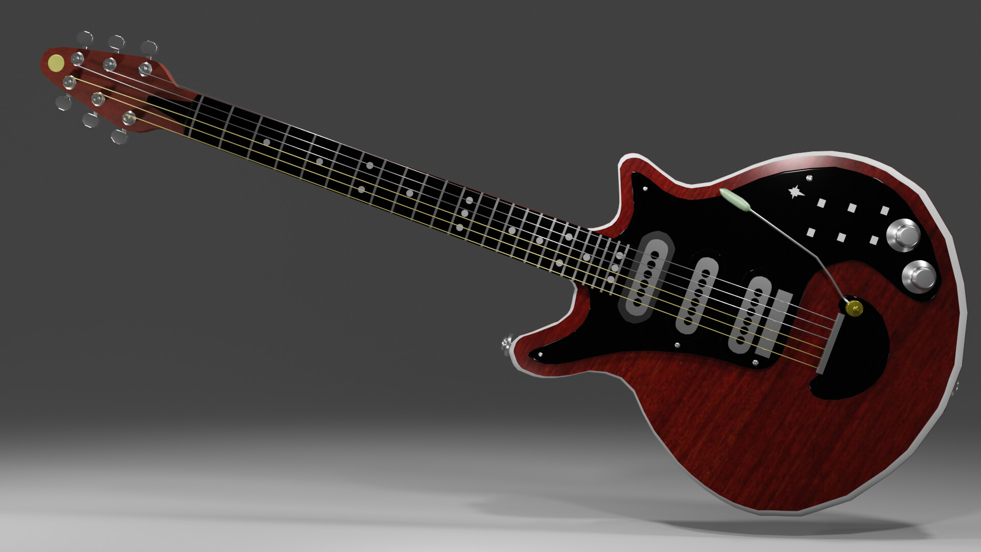 ArtStation - Brian May guitar