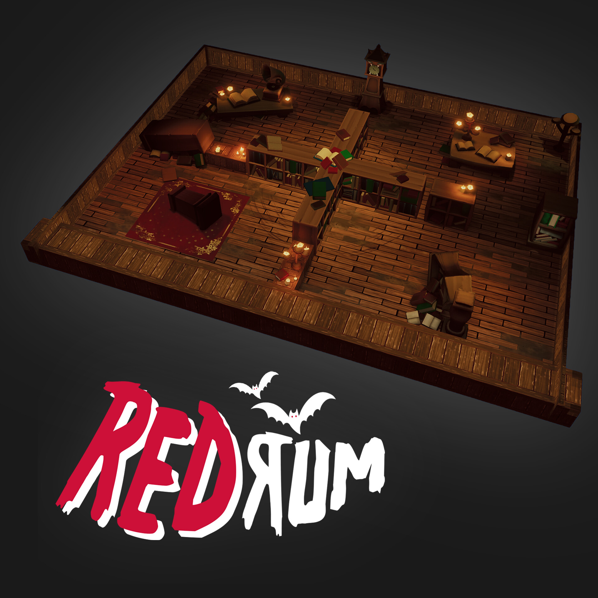 ArtStation - Stylized Library - Redrum